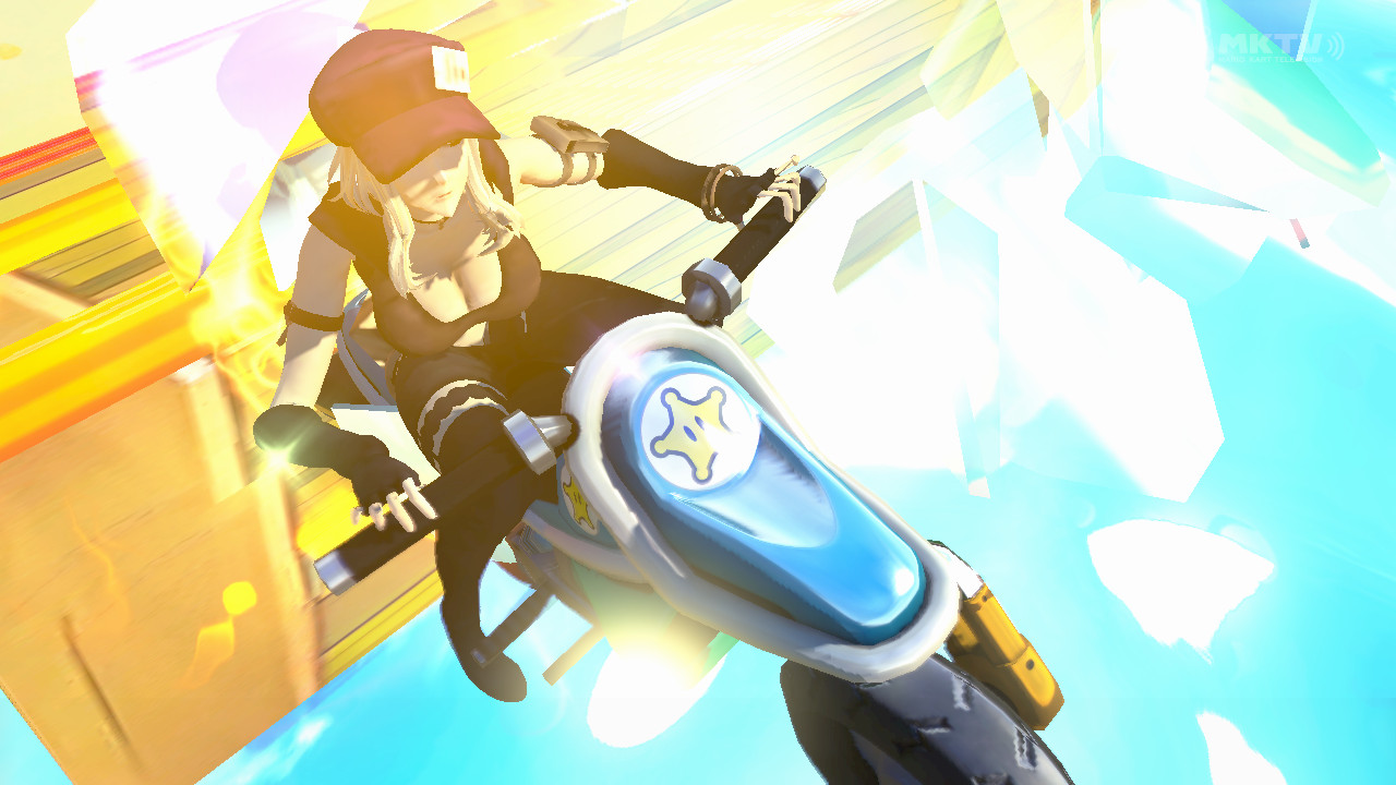 Coco from Code Vein over Rosalina Mod for Mario Kart 8 | MK8 Mods