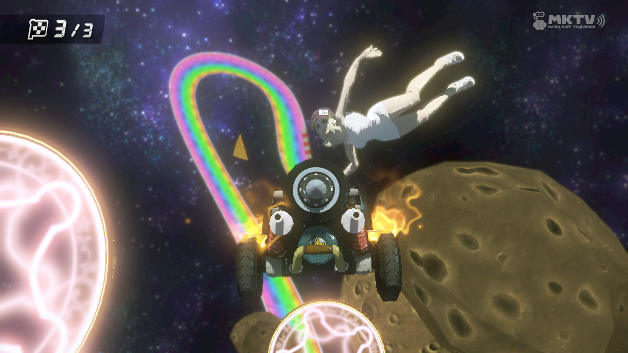 Coco from Code Vein over Rosalina Mod for Mario Kart 8 | MK8 Mods