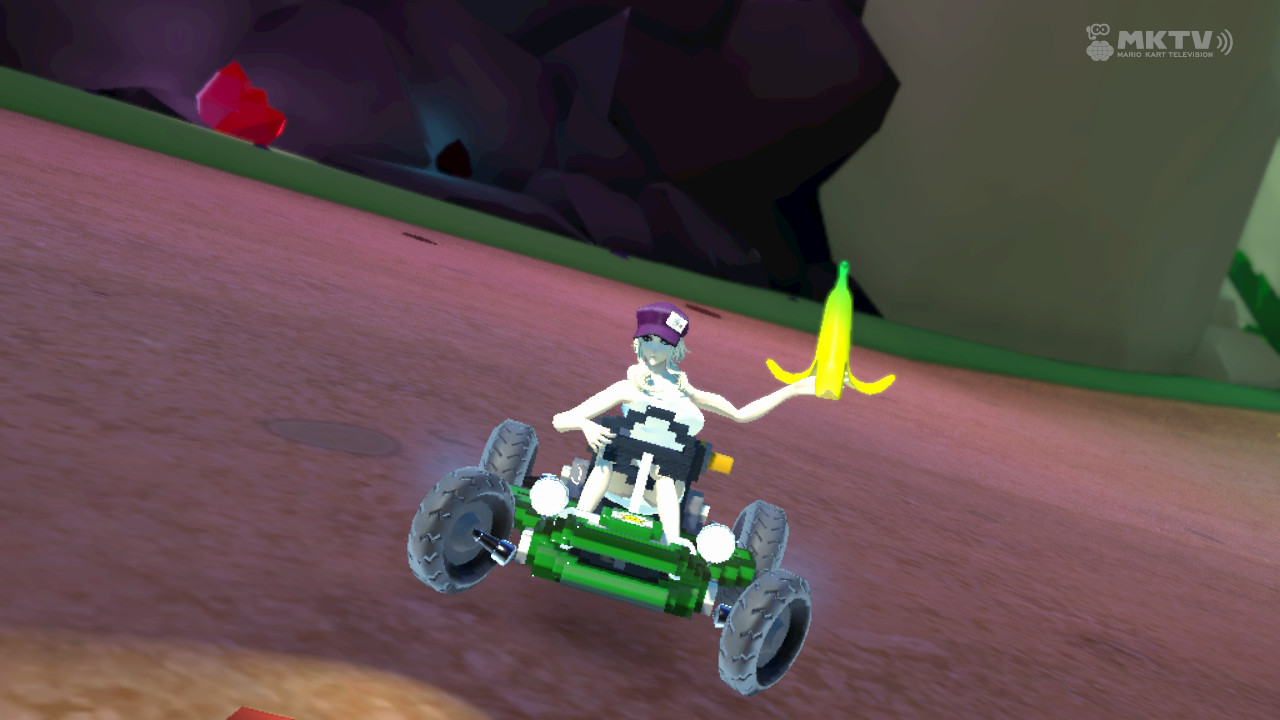 Coco from Code Vein over Rosalina Mod for Mario Kart 8 | MK8 Mods