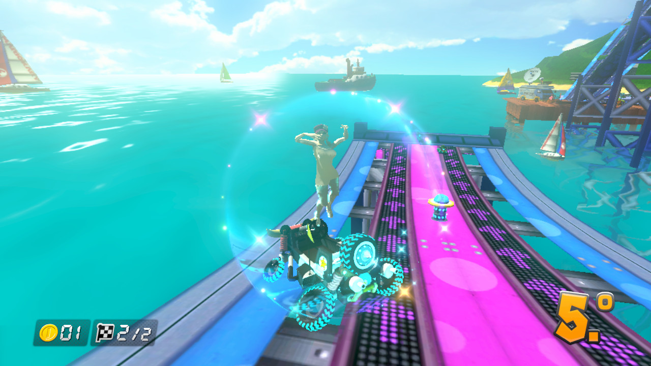 Coco from Code Vein over Rosalina Mod for Mario Kart 8 | MK8 Mods