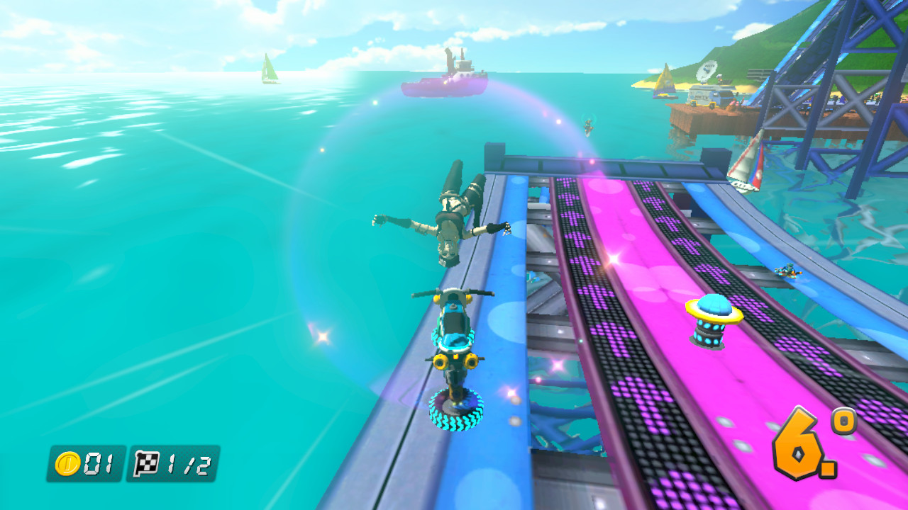 Coco from Code Vein over Rosalina Mod for Mario Kart 8 | MK8 Mods