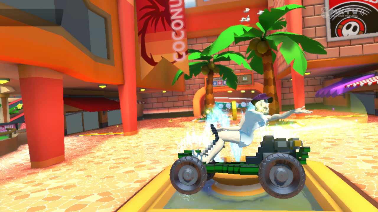 Coco from Code Vein over Rosalina Mod for Mario Kart 8 | MK8 Mods