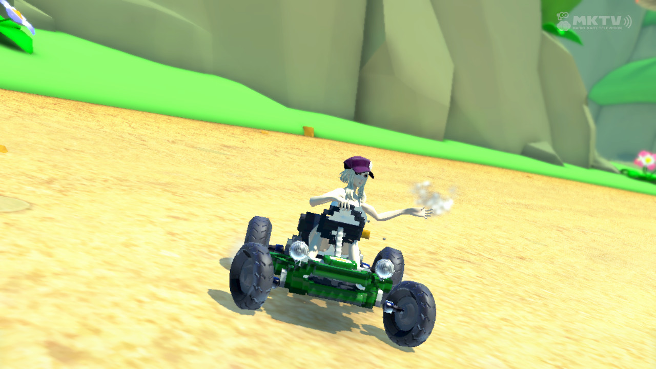 Coco from Code Vein over Rosalina Mod for Mario Kart 8 | MK8 Mods