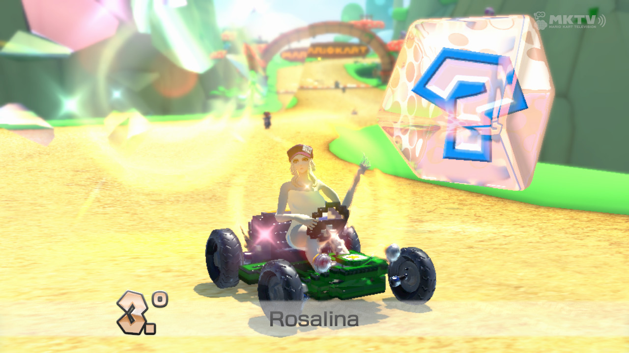 Coco from Code Vein over Rosalina Mod for Mario Kart 8 | MK8 Mods
