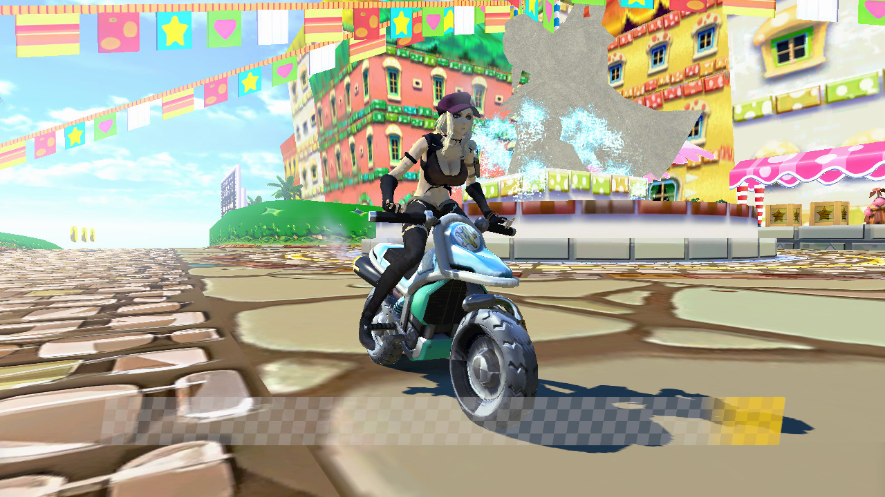 Coco from Code Vein over Rosalina Mod for Mario Kart 8 | MK8 Mods