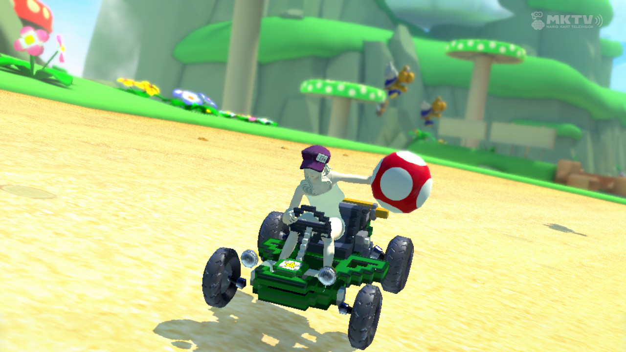 Coco from Code Vein over Rosalina Mod for Mario Kart 8 | MK8 Mods