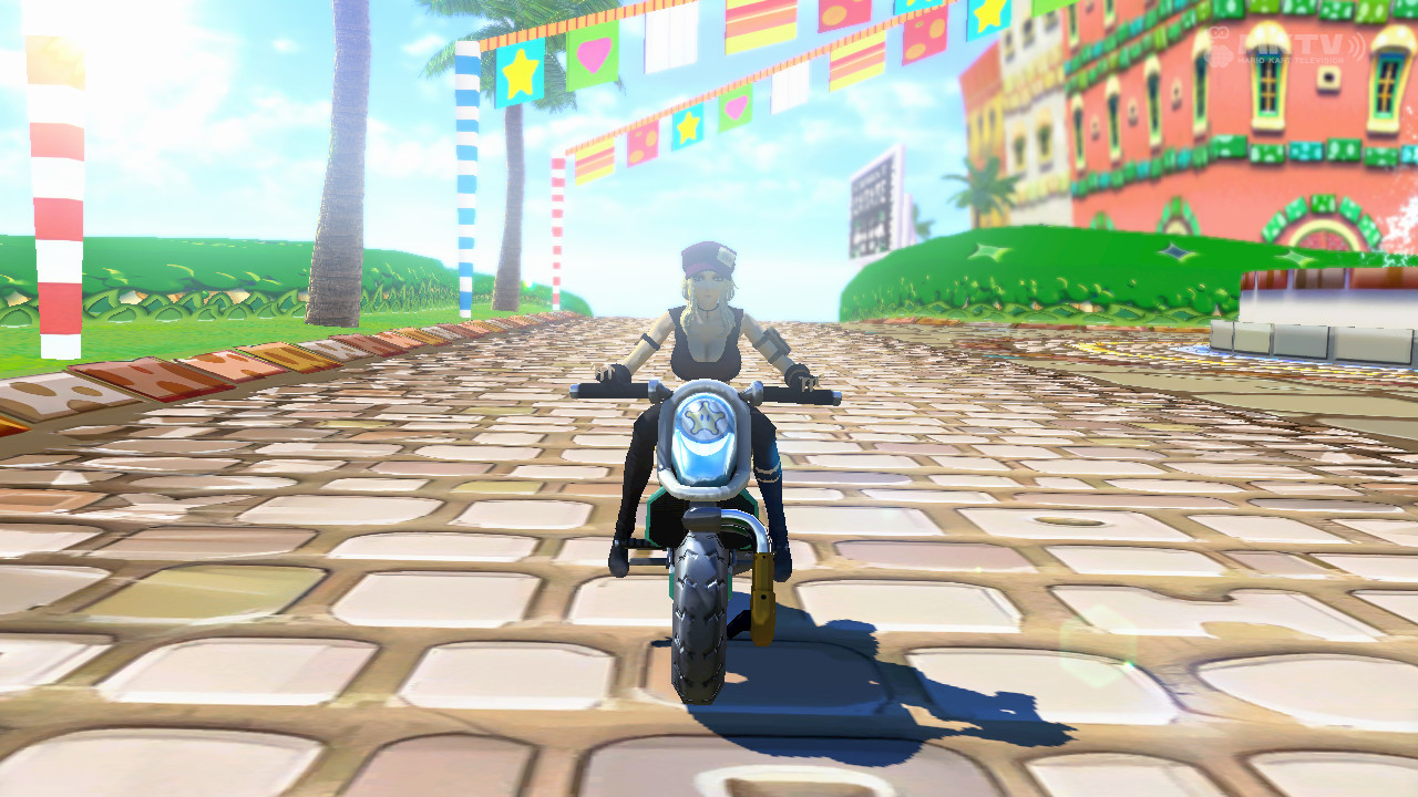 Coco from Code Vein over Rosalina Mod for Mario Kart 8 | MK8 Mods