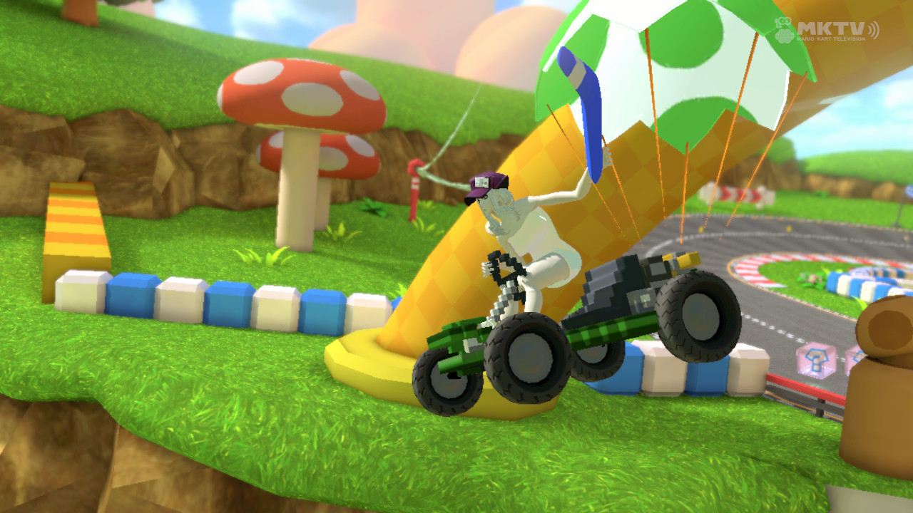 Coco from Code Vein over Rosalina Mod for Mario Kart 8 | MK8 Mods