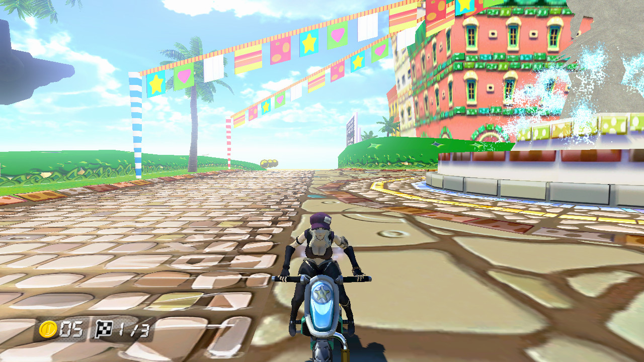 Coco from Code Vein over Rosalina Mod for Mario Kart 8 | MK8 Mods