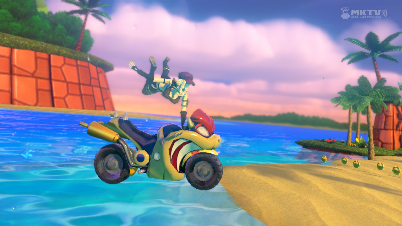 Coco from Code Vein over Rosalina Mod for Mario Kart 8 | MK8 Mods