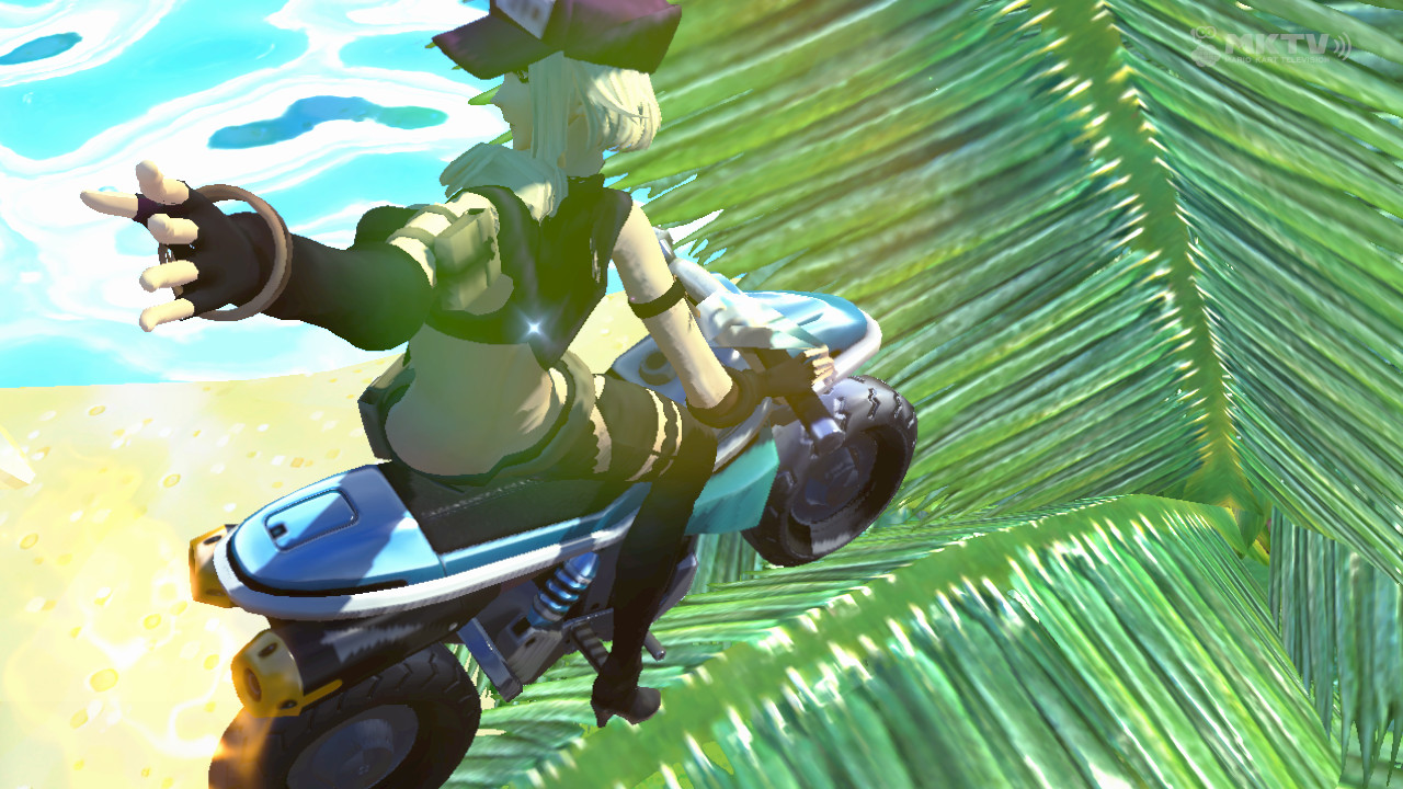 Coco from Code Vein over Rosalina Mod for Mario Kart 8 | MK8 Mods