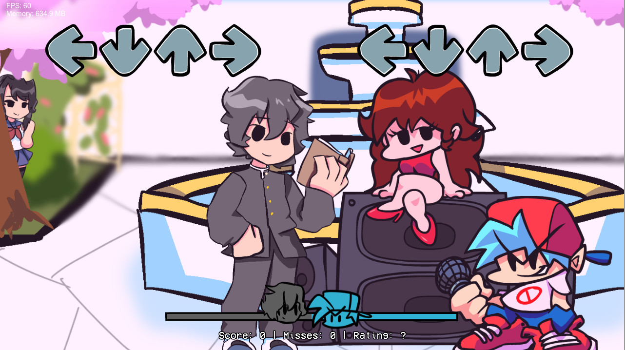 VS Yandere Chan Mod for Friday Night Funkin' | FNF Mods