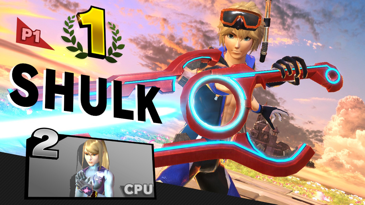 Swimwuit Shulk Mod for Super Smash Bros. Ultimate | SSBU Mods