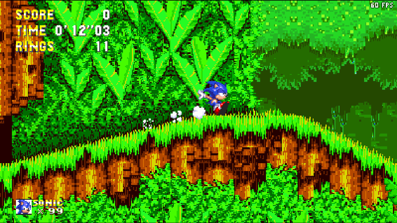 Bored Sonic in Sonic 3 A.I.R Mod for Sonic 3 A.I.R. | S3AIR Mods