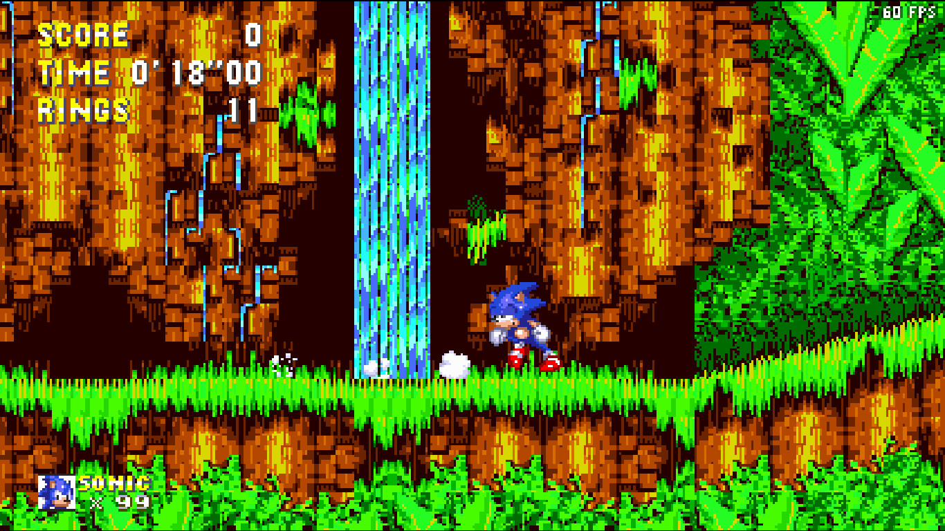 Bored Sonic in Sonic 3 A.I.R Mod for Sonic 3 A.I.R. | S3AIR Mods