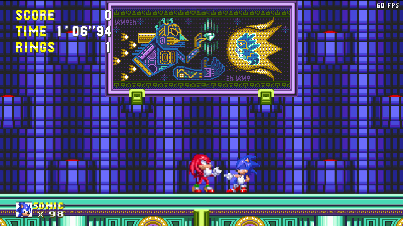Bored Sonic in Sonic 3 A.I.R Mod for Sonic 3 A.I.R. | S3AIR Mods