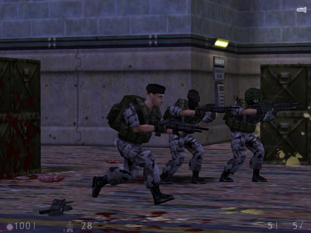 HD Op4 Grunts For HL/BS (Classic Style Palette) Mod for Half-Life | HL Mods