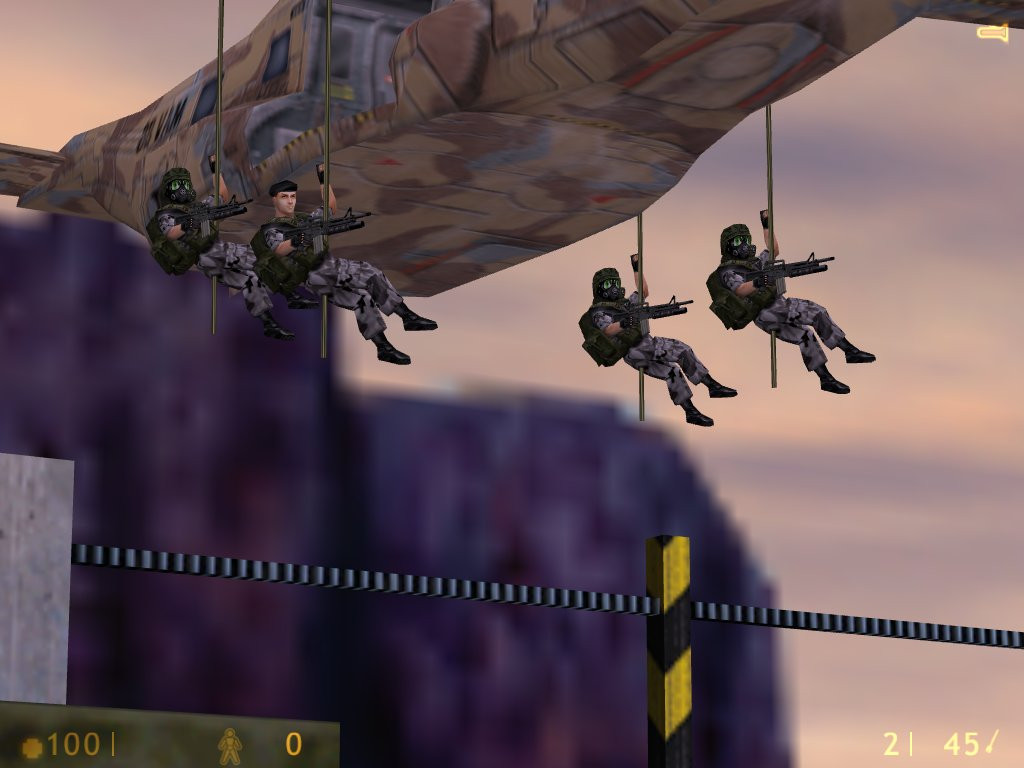 HD Op4 Grunts For HL/BS (Classic Style Palette) Mod for Half-Life | HL Mods