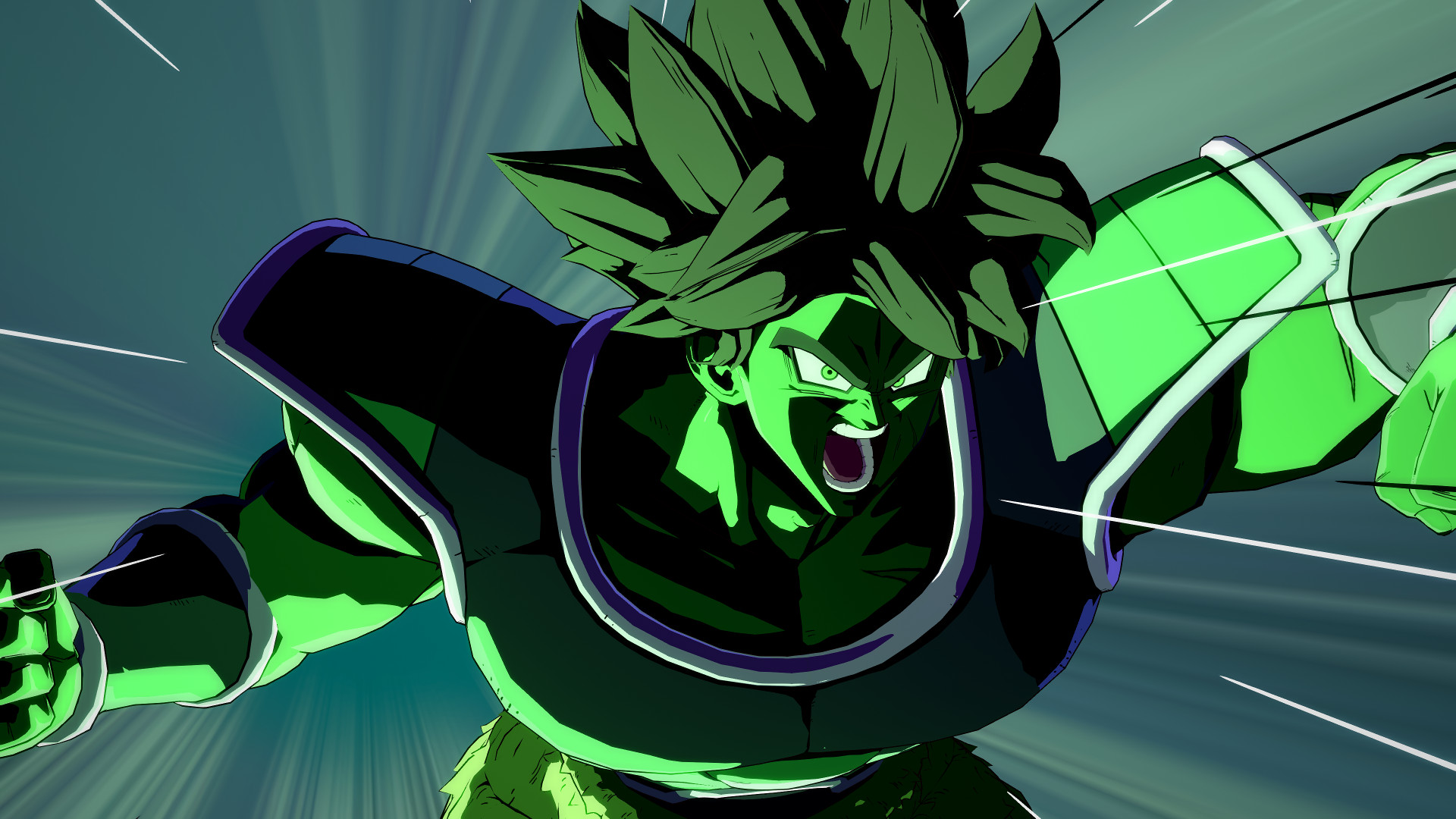 Hulk-styled Super Broly recolor Mod for Dragon Ball FighterZ | DB:FZ Mods