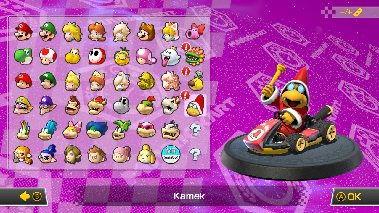 Red Kamek Mod for Mario Kart 8 Deluxe | MK8D Mods