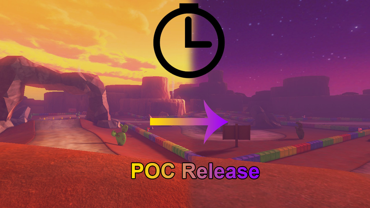 Night GBA Sunset Wilds w Time Cycle POC Mod for Mario Kart 8 Deluxe ...
