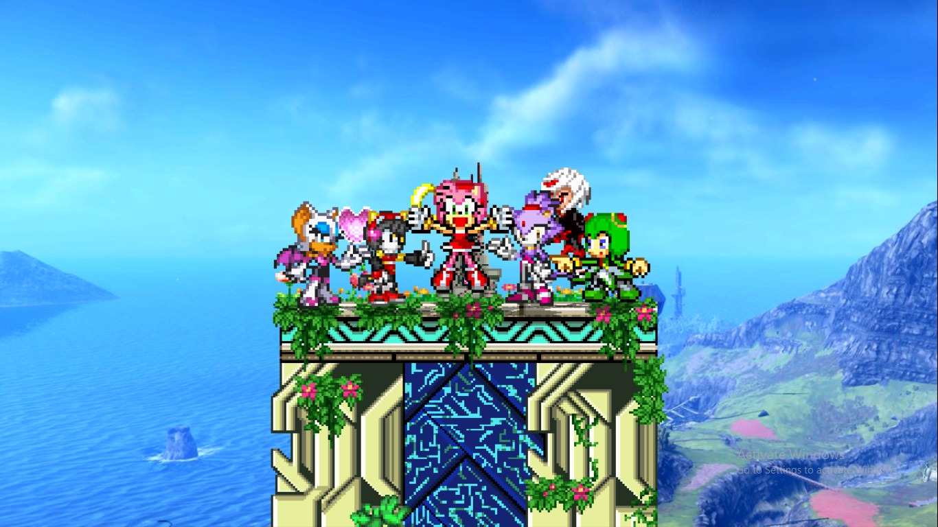 Cosmo the Seedrian (Sonic X) [CMC+/0.9.4] Mod for Super Smash Bros ...