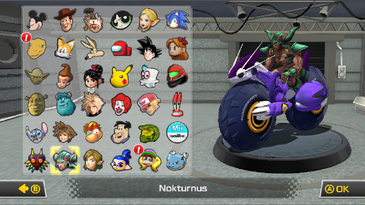 Nokturnus over Link Mod for Mario Kart 8 | MK8 Mods