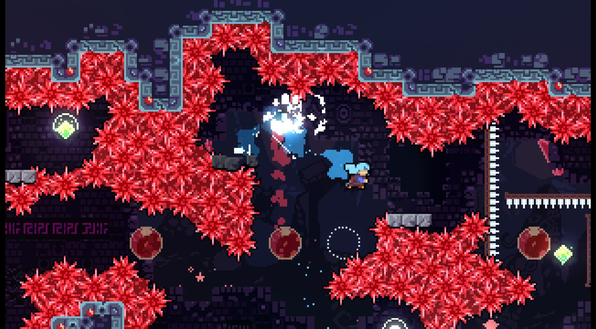 Moving Bubble Temple Mod for Celeste | Celeste Mods