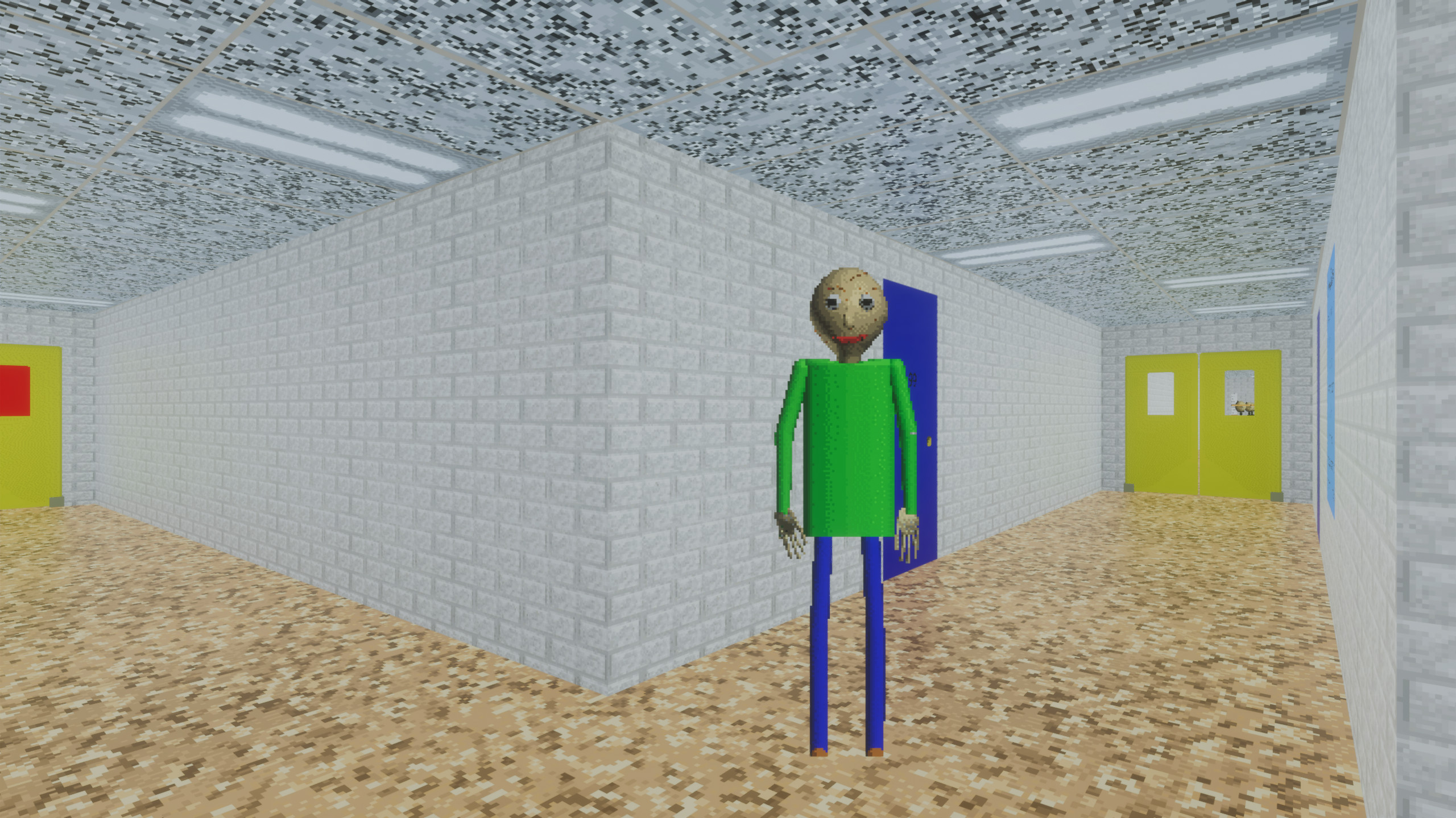 Baldi with Ray-Tracing (Baldi RTX) Mod for Baldi's Basics | Baldi Mods