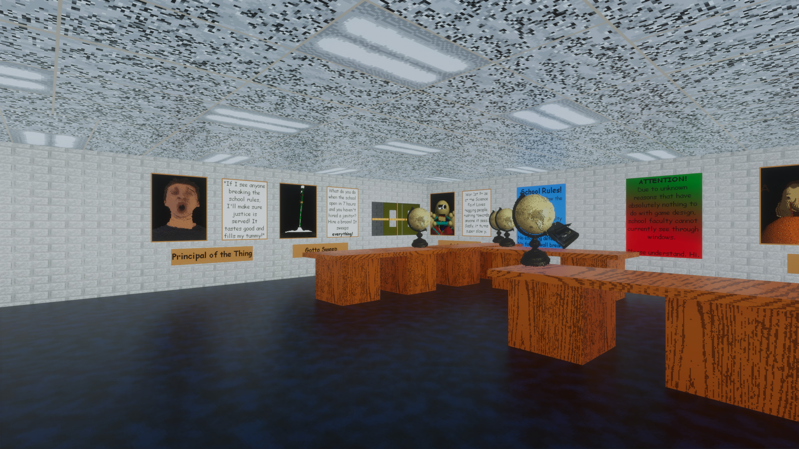 Baldi with Ray-Tracing (Baldi RTX) Mod for Baldi's Basics | Baldi Mods