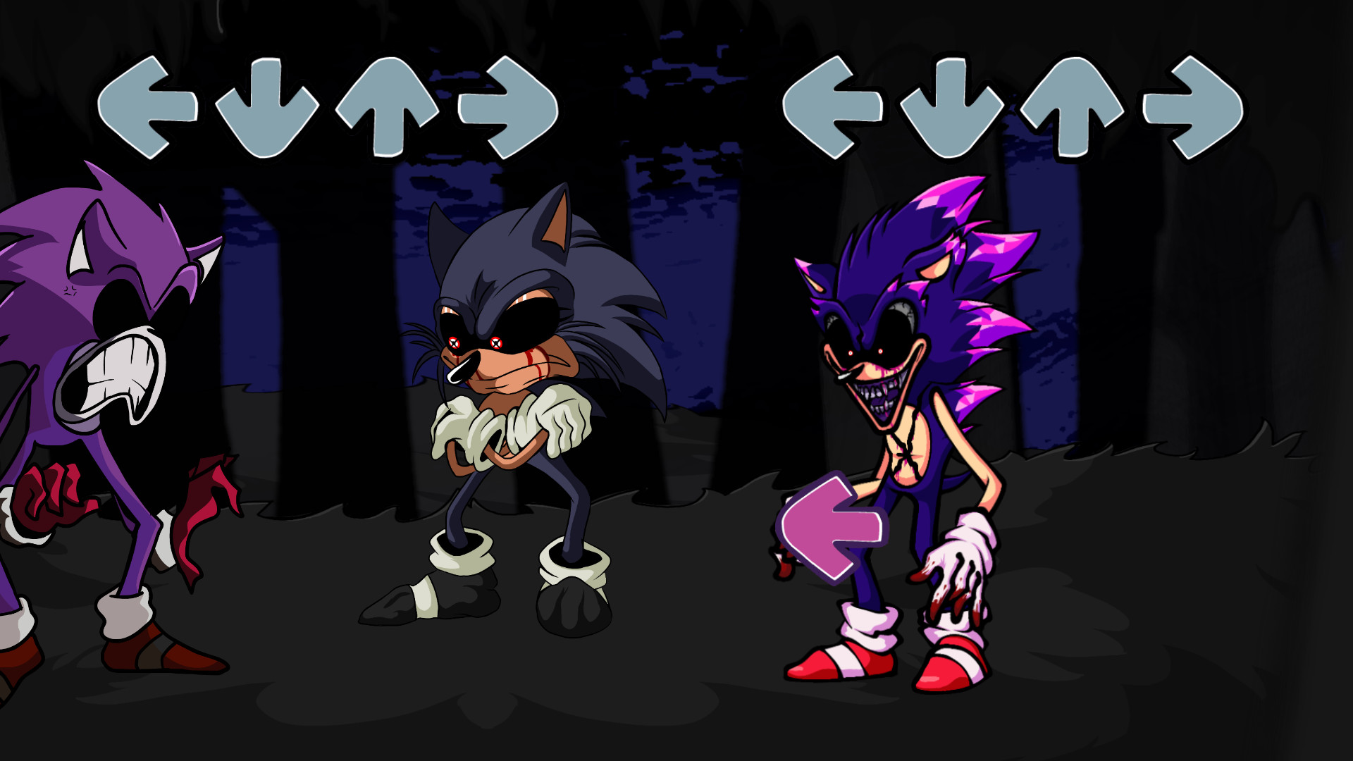Sonic.exe The Great War V2 Mod for Friday Night Funkin' | FNF Mods