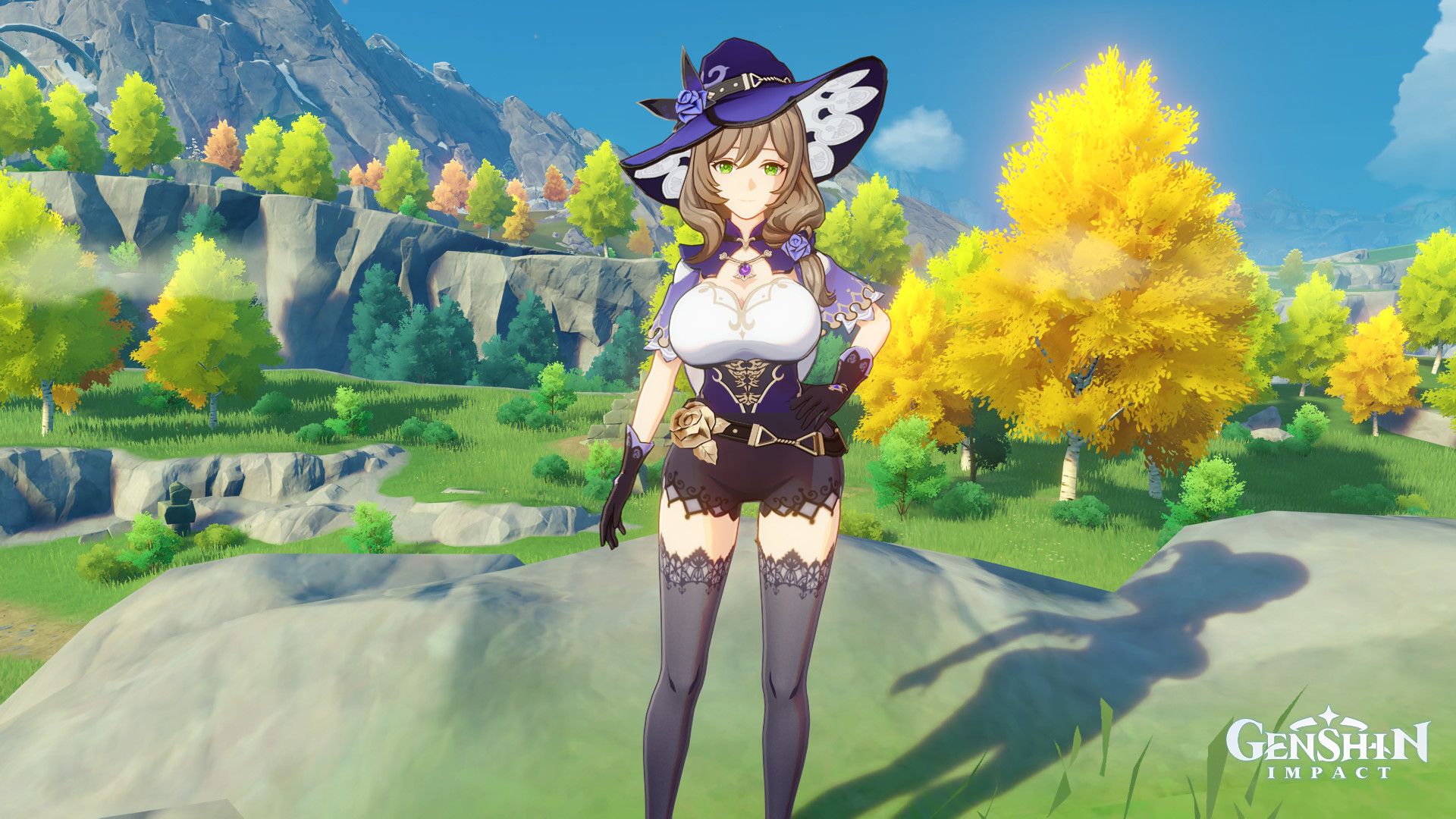 Lisa Costume Alt Remastered (3.6+) Mod for Genshin Impact | GI Mods