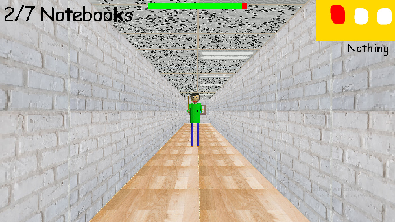 Baldi but Hair Mod for Baldi's Basics | Baldi Mods