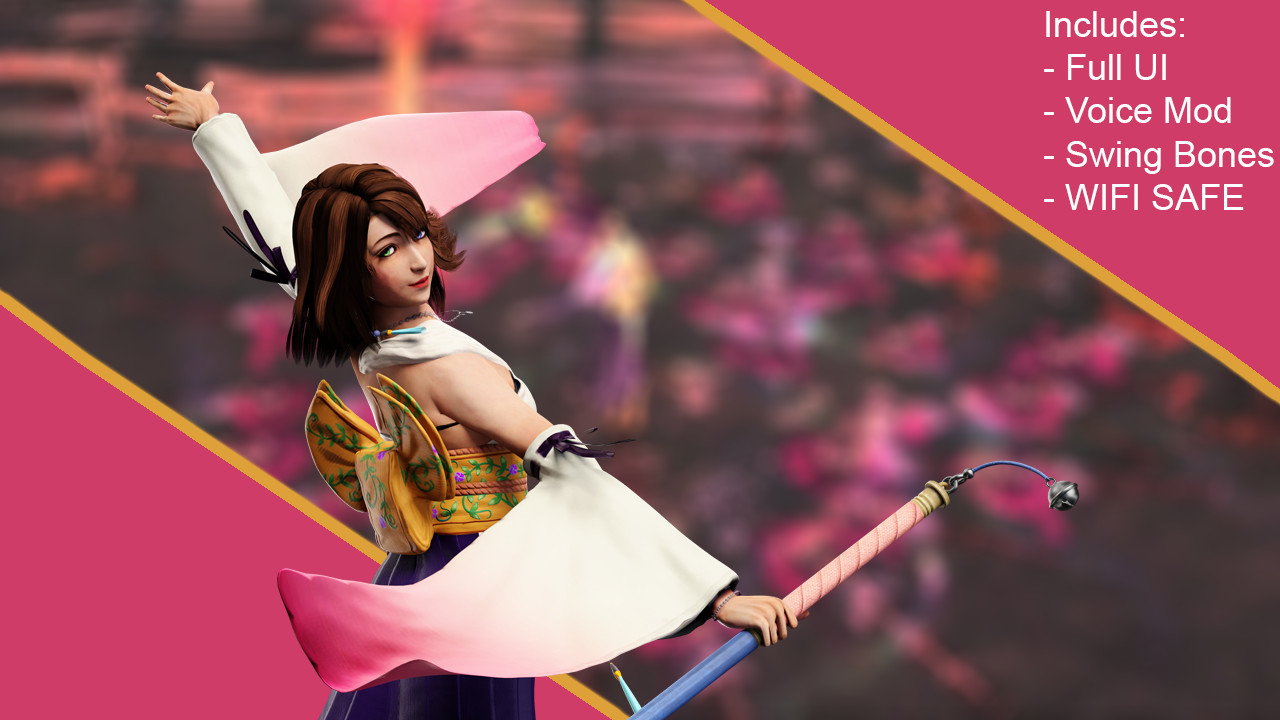 Yuna FFX (Zelda) Mod for Super Smash Bros. Ultimate | SSBU Mods