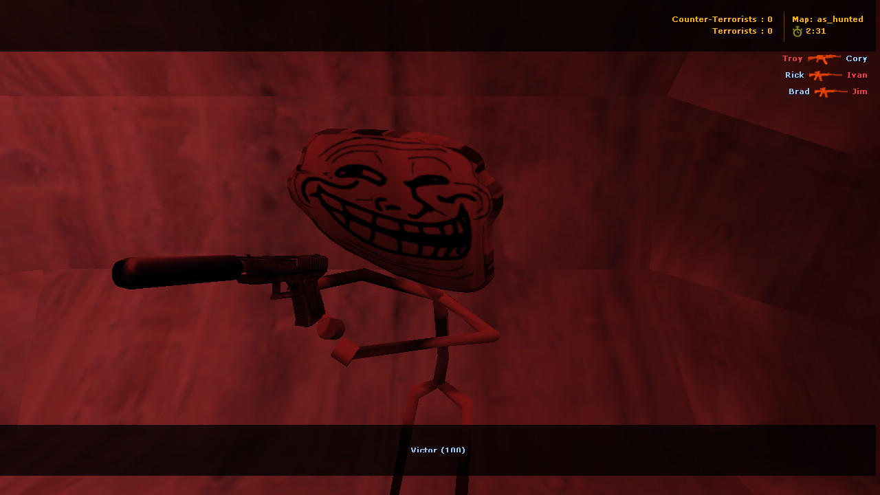 Trollman (HECU) Mod for Counter-Strike 1.6 | CS1.6 Mods