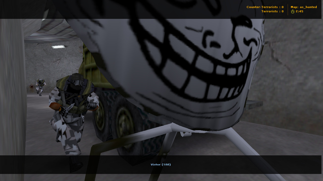 Trollman (HECU) Mod for Counter-Strike 1.6 | CS1.6 Mods