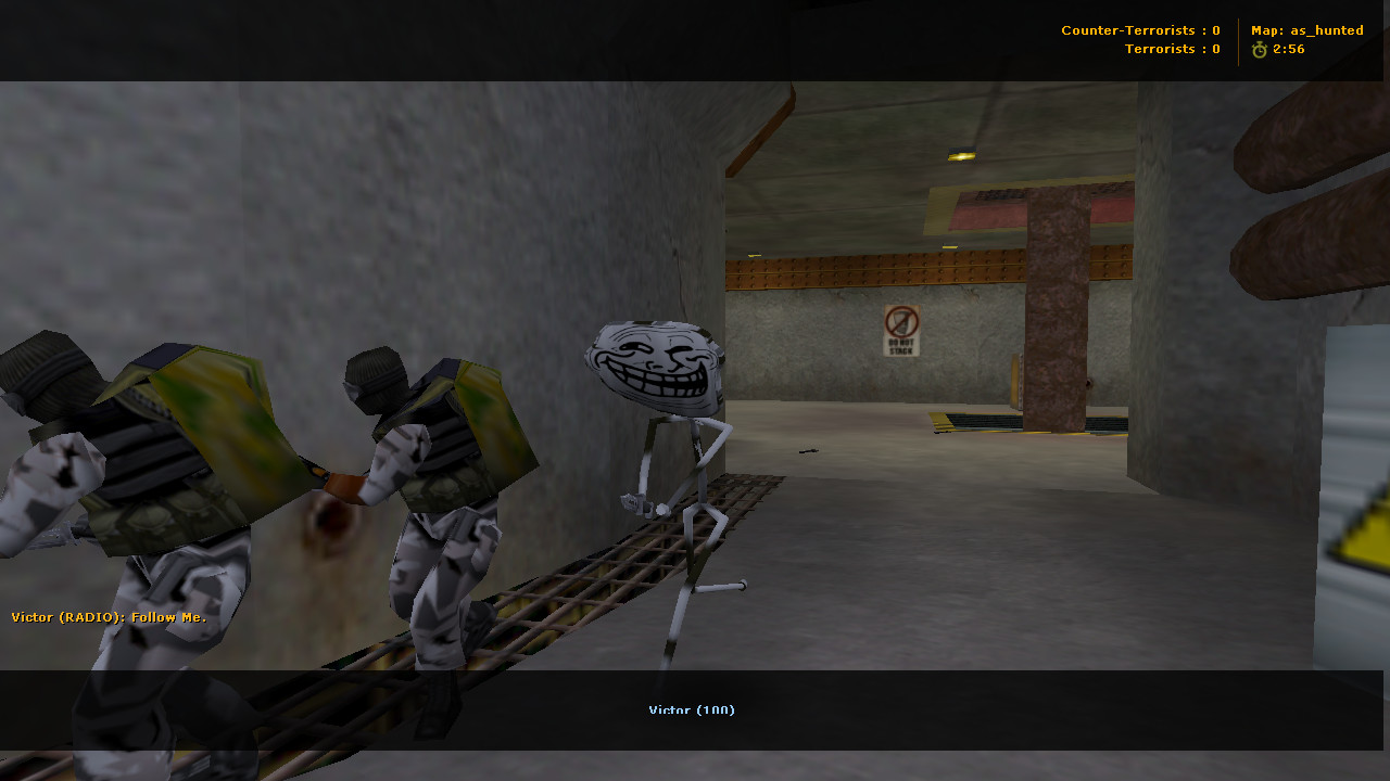 Trollman (HECU) Mod for Counter-Strike 1.6 | CS1.6 Mods
