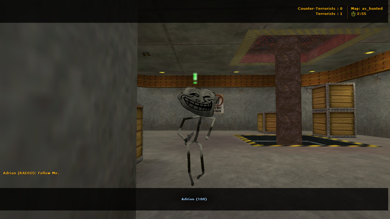 Trollman (HECU) Mod for Counter-Strike 1.6 | CS1.6 Mods