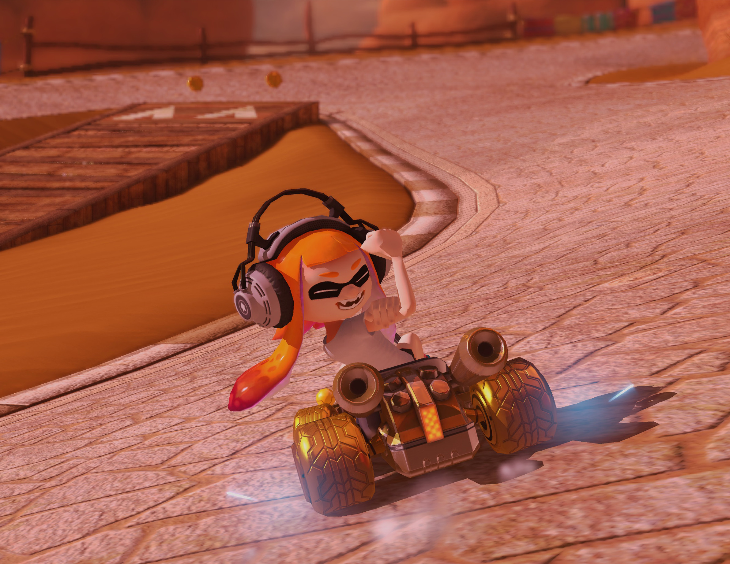 Inkling Girl Restored Gesture Mod for Mario Kart 8 Deluxe | MK8D Mods
