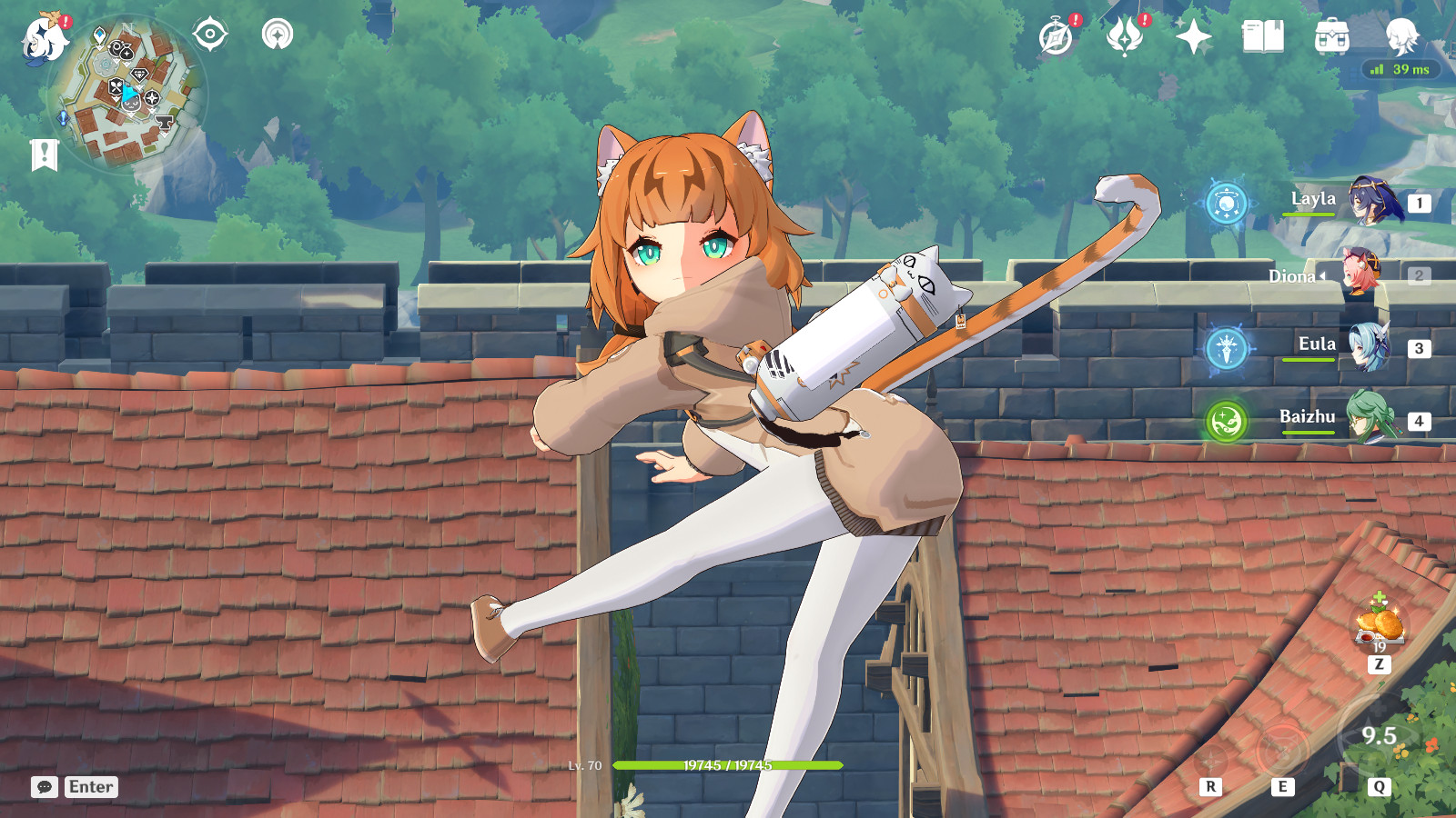 [Diona]Ginger Mix Mod for Genshin Impact | GI Mods
