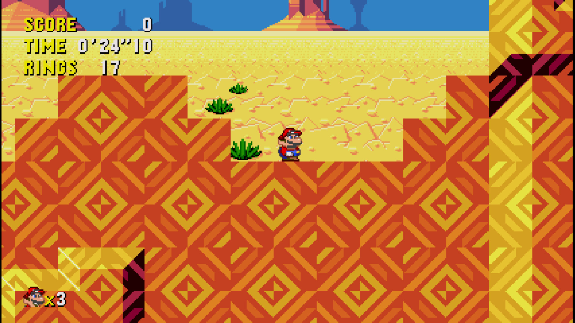 Hotel Mario CD Mod for Sonic CD (2011) | SCD Mods