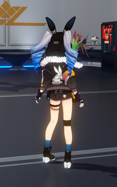 Haxxor bunny as SilverWolf Mod for Honkai Star Rail | HSR Mods