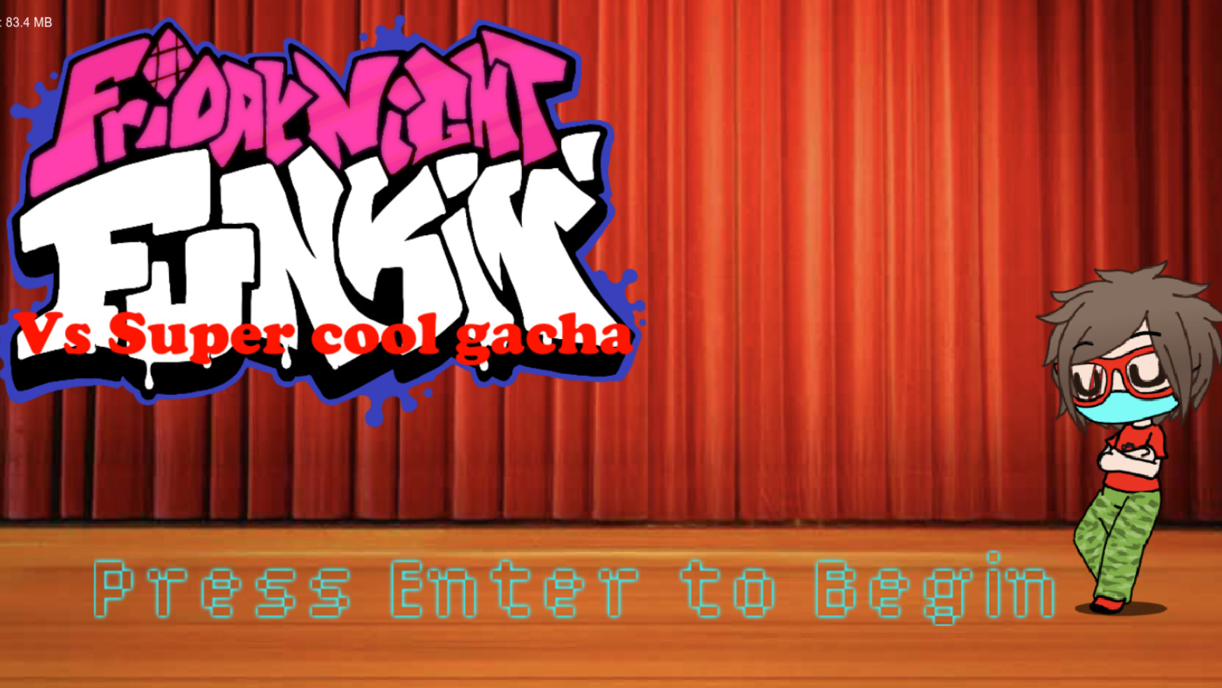 FNF: Vs Super Cool Gacha Mod for Friday Night Funkin' | FNF Mods