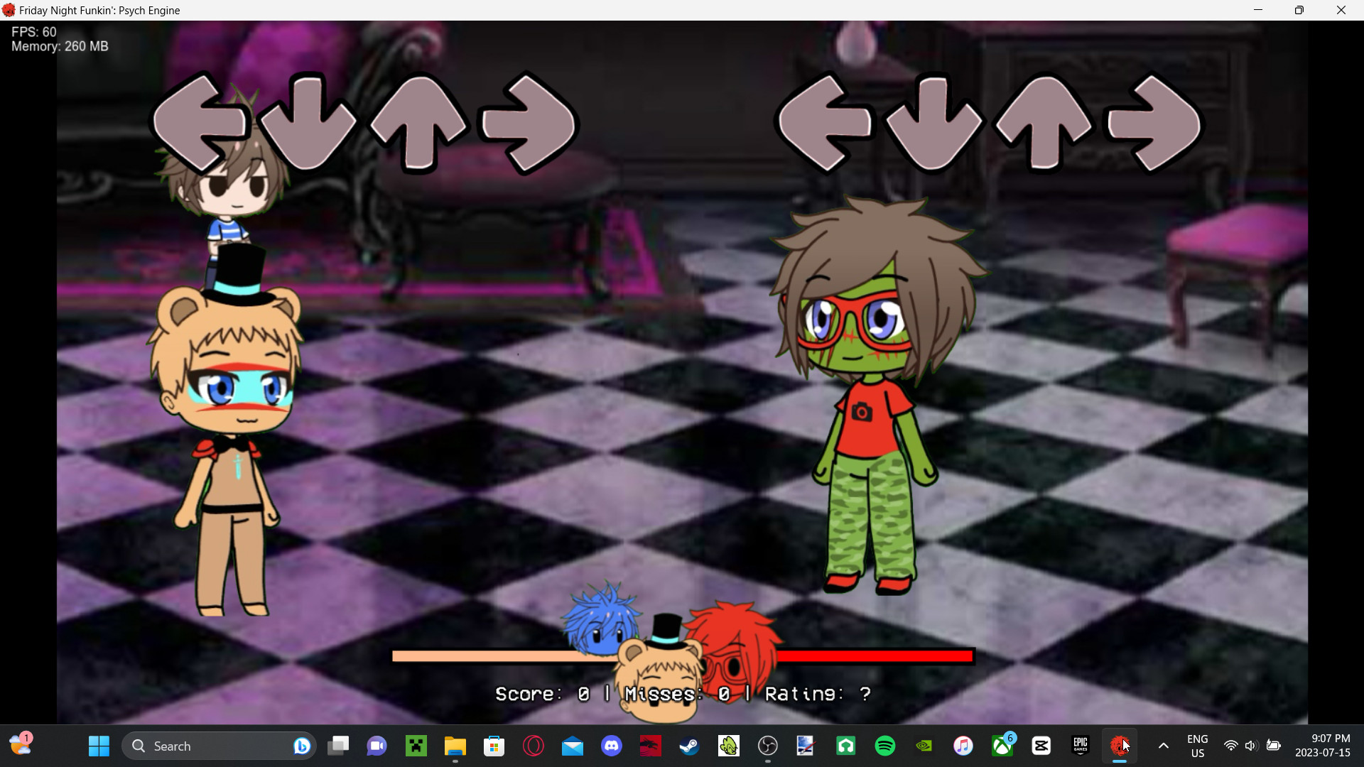 FNF: Vs Super Cool Gacha Mod for Friday Night Funkin' | FNF Mods