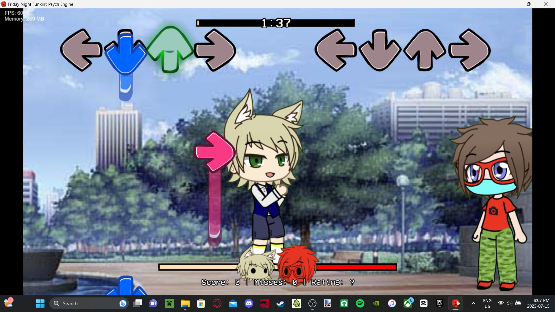 FNF: Vs Super Cool Gacha Mod for Friday Night Funkin' | FNF Mods