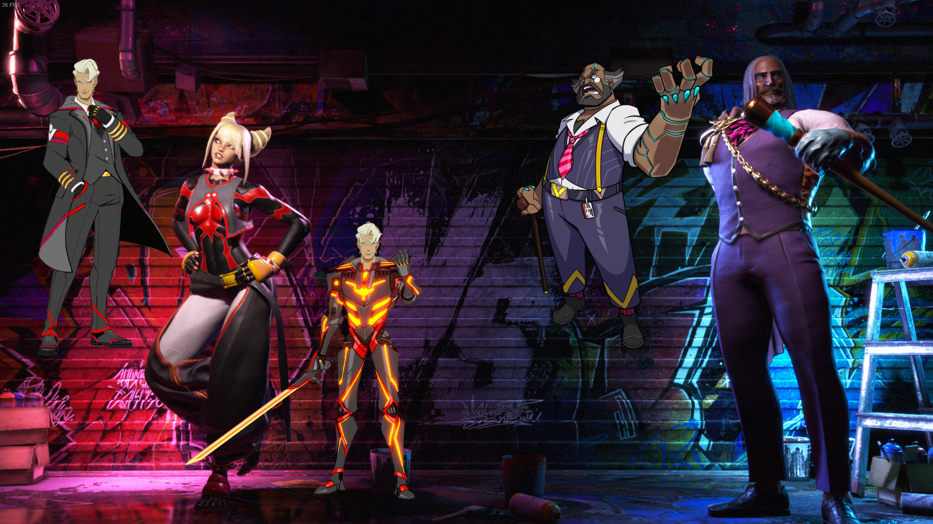 Hi-Fi RUSH Character Pack Mod for Street Fighter 6 | SF6 Mods