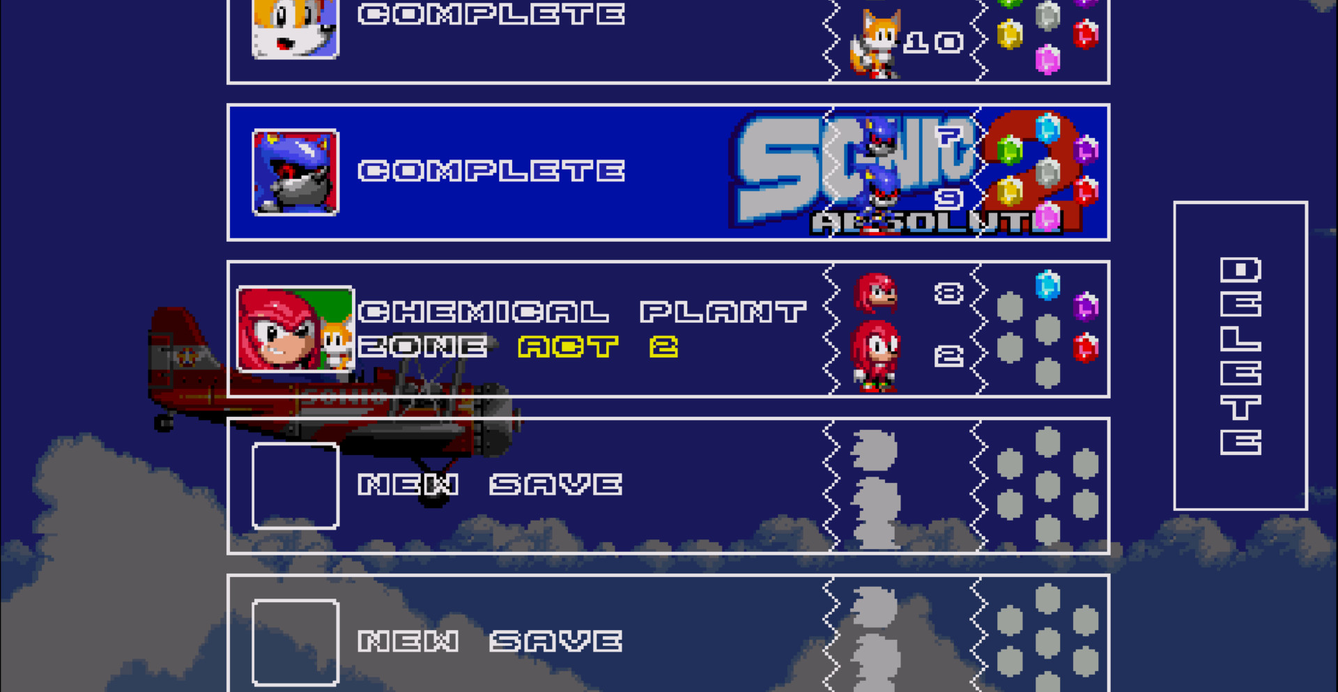 my sonic 2 save Mod for Sonic The Hedgehog 2 Absolute | S2A Mods