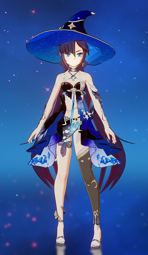 Summer Mona Mod for Genshin Impact | GI Mods