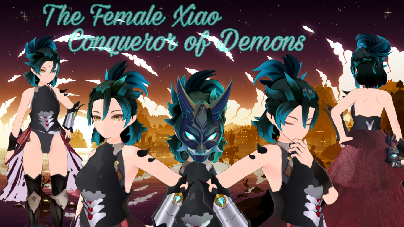 Female Xiao Mod for Genshin Impact | GI Mods