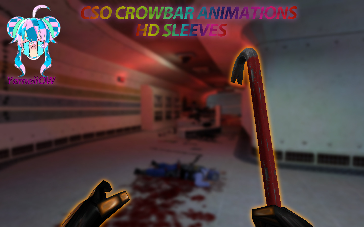 HD Crowbar With CSO Crowbar Animations! Mod for Half-Life | HL Mods